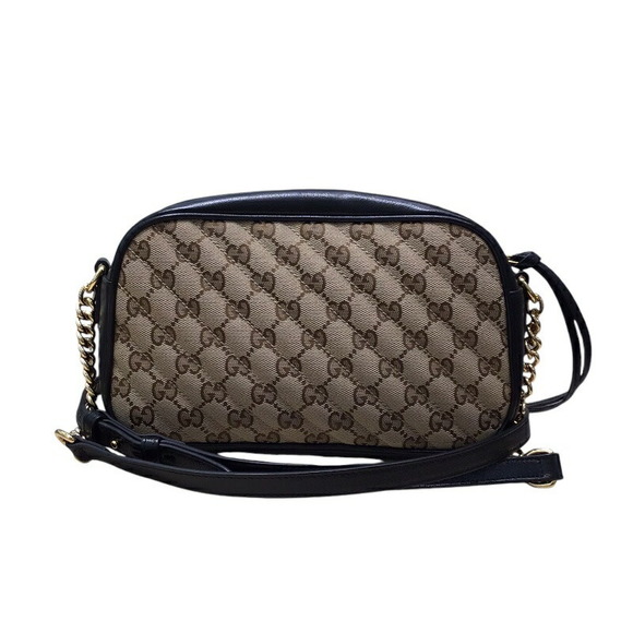 Gucci | Bags | Gucci Tan Gg Marmont Bag Gg | Poshmark